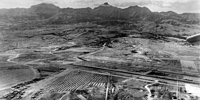 Clark-pole je najväčšou americkou armádnou základňou na Filipínach, 1941