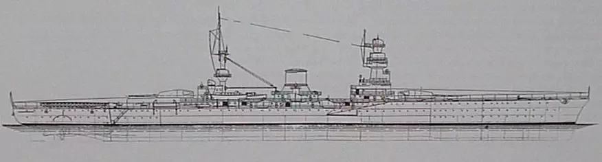 Pocket battleship UP102 (Ansaldo)