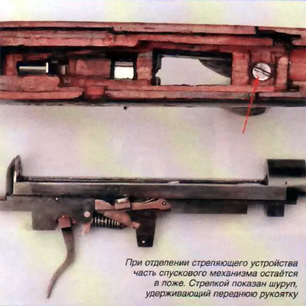 Senapan mesin ringan Tokarev dengan bilik untuk kartrid revolver