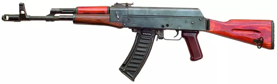 AK 80.002. Dvosališta 5,45 / 12,7 mm pokretač za mirnu granata. SSSR. 1979