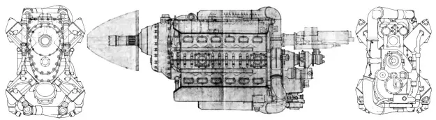 محركات الطائرات FIAT A.38 و A.40 و A.44 المبردة بالسائل