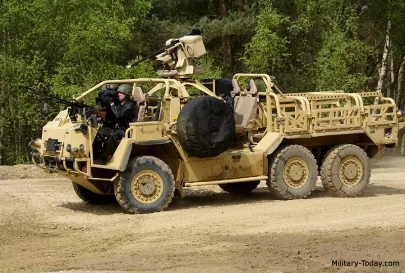 Armored SWAT Supacat HMT Extenda