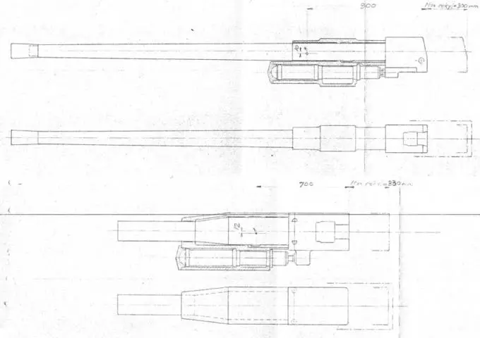 Egbe egbe nke 57 na 105 mm caliber, nke Bofors mepụtara n'okpuru mmemme LAGO II