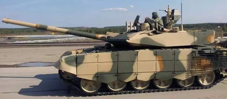 Tanque nuevo con el nombre anterior: T-90MS Tagil. Rusia