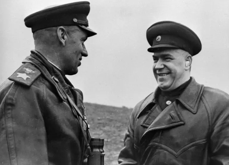 Umum A.p. Beloborov o marhal g.k. Zhukov