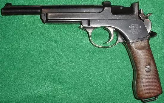 Mannlicher M1901 / M1905 პისტოლეტები. ავსტრია-უნგრეთი