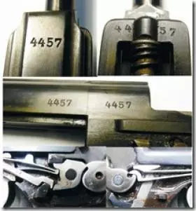 Pistols Mannlicher M1901 / M1905. Αυστροουγγαρία