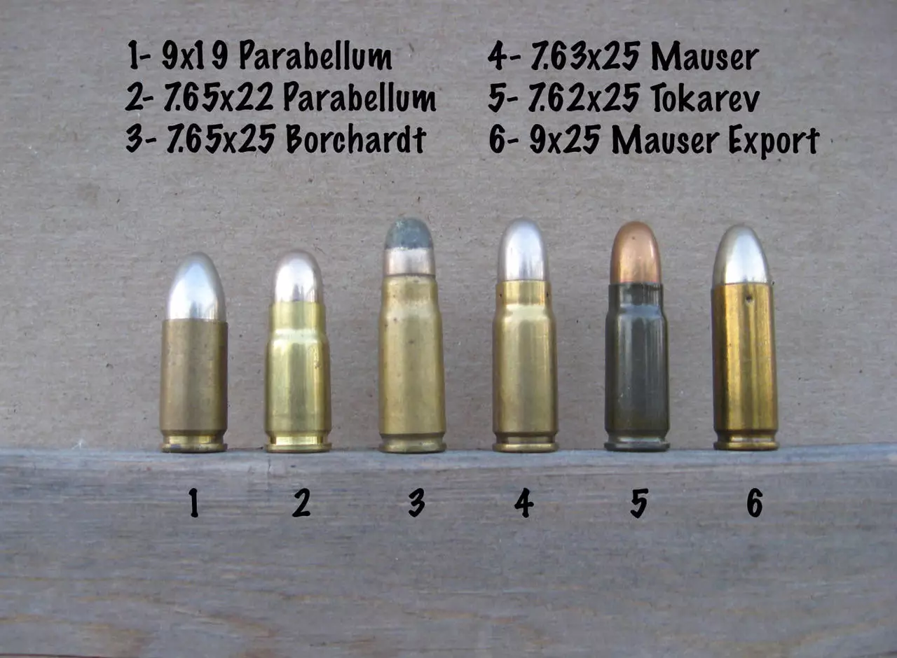 Armatiken patenteak ikasten ... Pistola esperimentala Maxim Silverman lagina 1896.