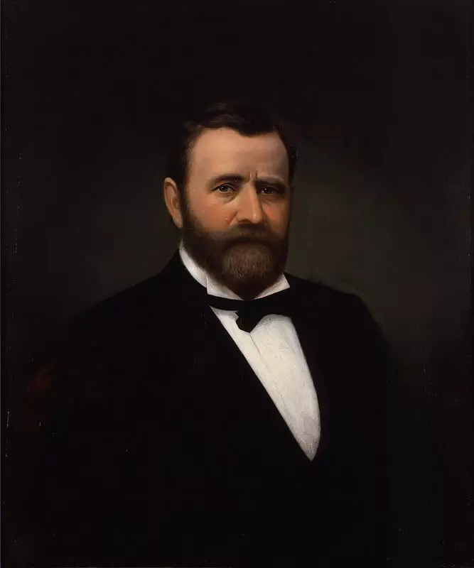 El presidente de EE. UU. Ulysses Grant. wikimedia.org.