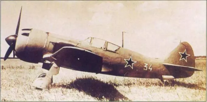 Gwada a Sweden. Fighter La-11