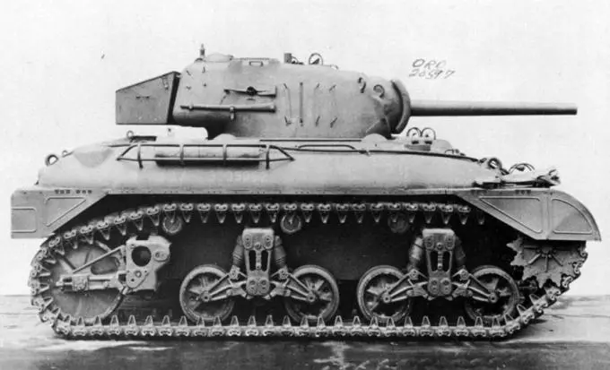 Oergewicht model. Erfarne T7 medium tanks. USA