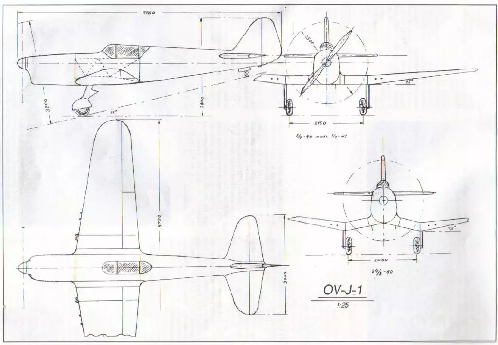 Projekt Orlogsværftet J.1 Fighter. Danmark