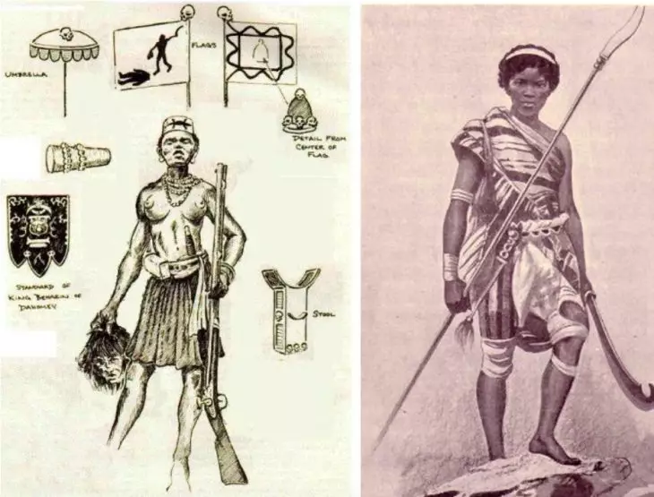 15 fakta om Dahomey Amazons - de mest brutale kvinnelige krigerne i historien