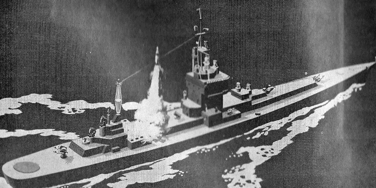 Ny tetikasan'ny fametrahana balafomanga Polaris ao amin'ny Atomika Cruiser "Beach"