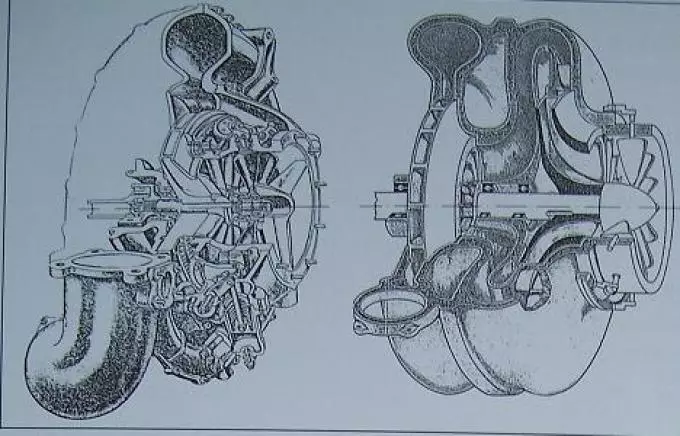 Motor de aeronave Jumo-213 de alta potência. Alemanha