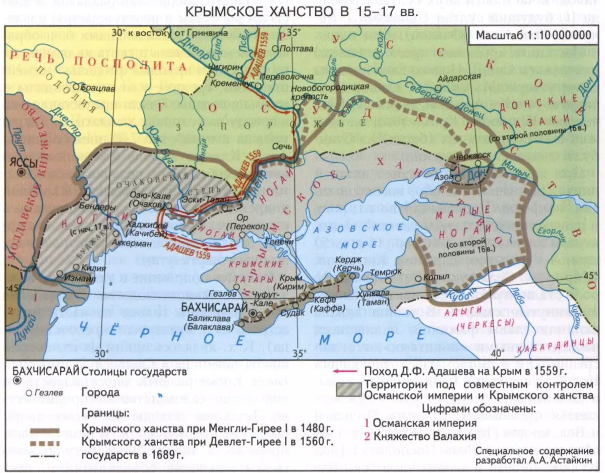 Khanat de Crimea en 15-18 segles