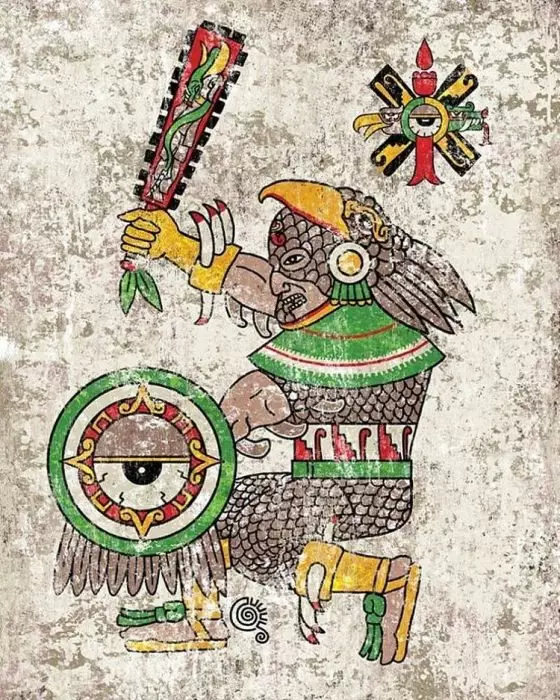 Nútíma persónur með augum Indverja í Mesoamerica