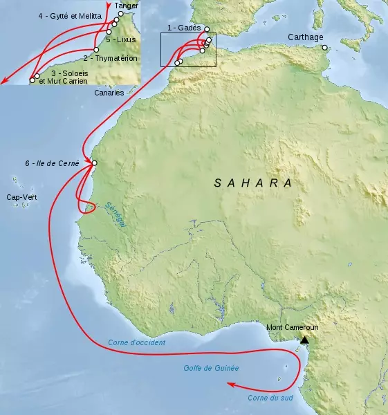 Geschiedenis van Carthago. Deel II - Het begin van expansie