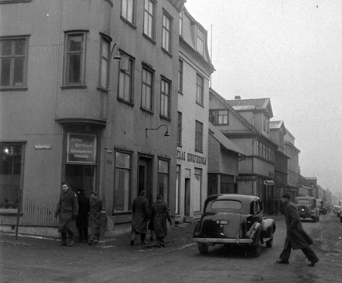 1943-44. Wamarekani huko Iceland