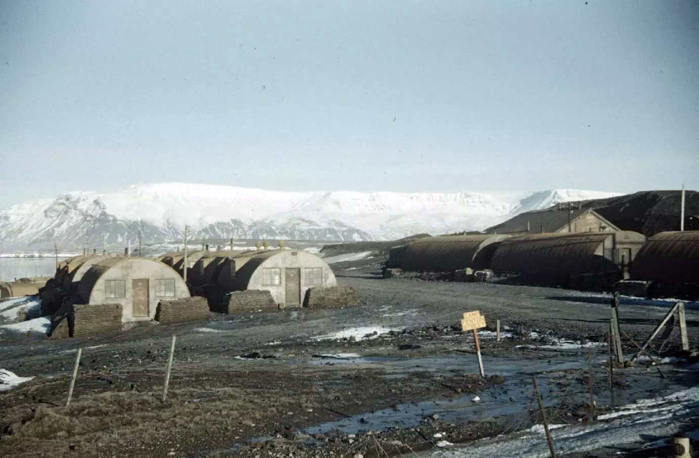 1943-44. Wamarekani huko Iceland