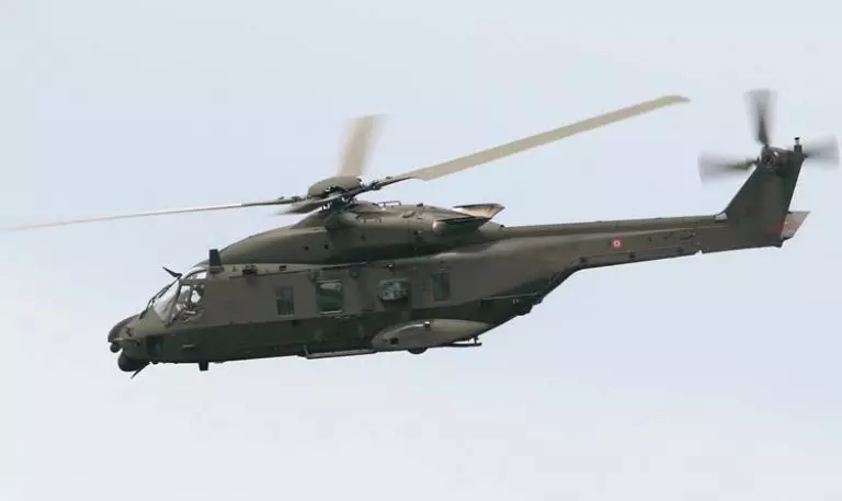 NH90 Sea Helicopter.