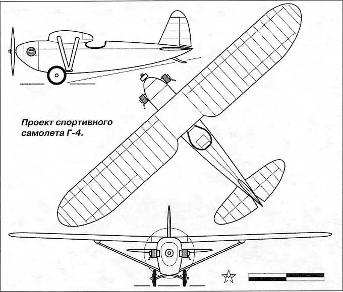 Gribovskin kevyet siivet. Osa 1 Purjelentokoneet ja lentokoneet G-1-G-9