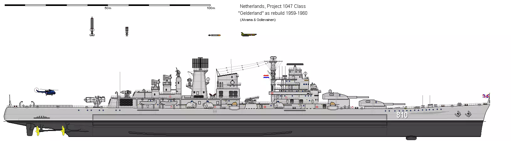 Linear Cruiser Project 1047. Holland