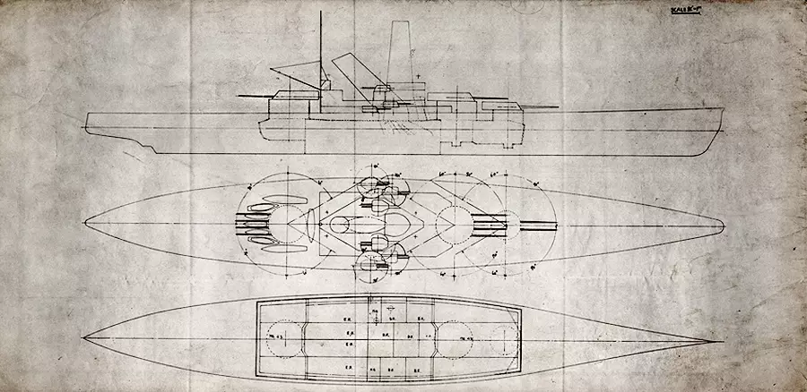 Японски проекти на бойни кораби от края на 20-те години 474_7