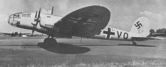 Չորս շարժիչով Heinkel He 116R ինքնաթիռի արագության համաշխարհային ռեկորդ: Մաս 2