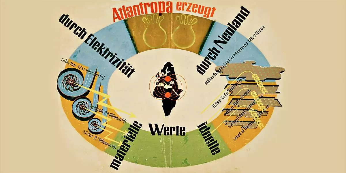 Atlantropa: de Projet deen Europa net aus dem Zweete Weltkrich gerett huet