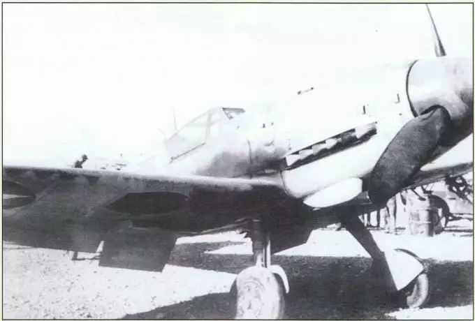 Handteknir bardagamenn Messerschmitt Me 109. Hluti 25