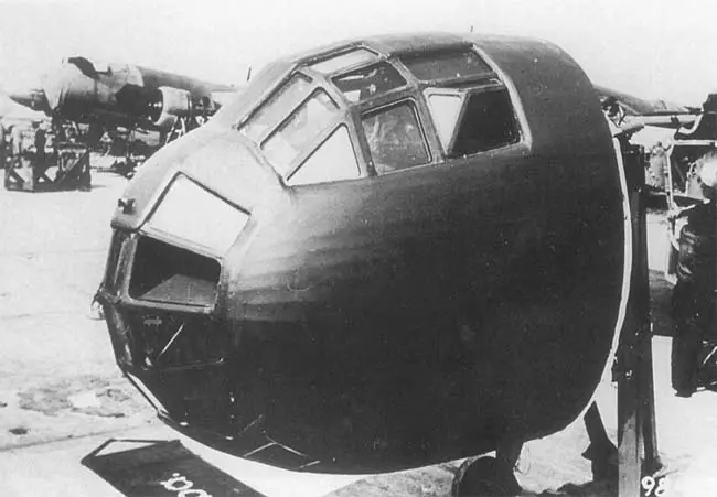 고고도 정찰기 Ju-86P의 밀폐된 캐빈.