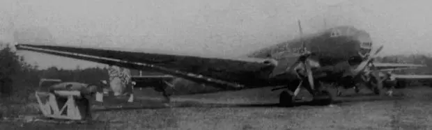 Didelio aukščio bombonešis Ju-86R-2.