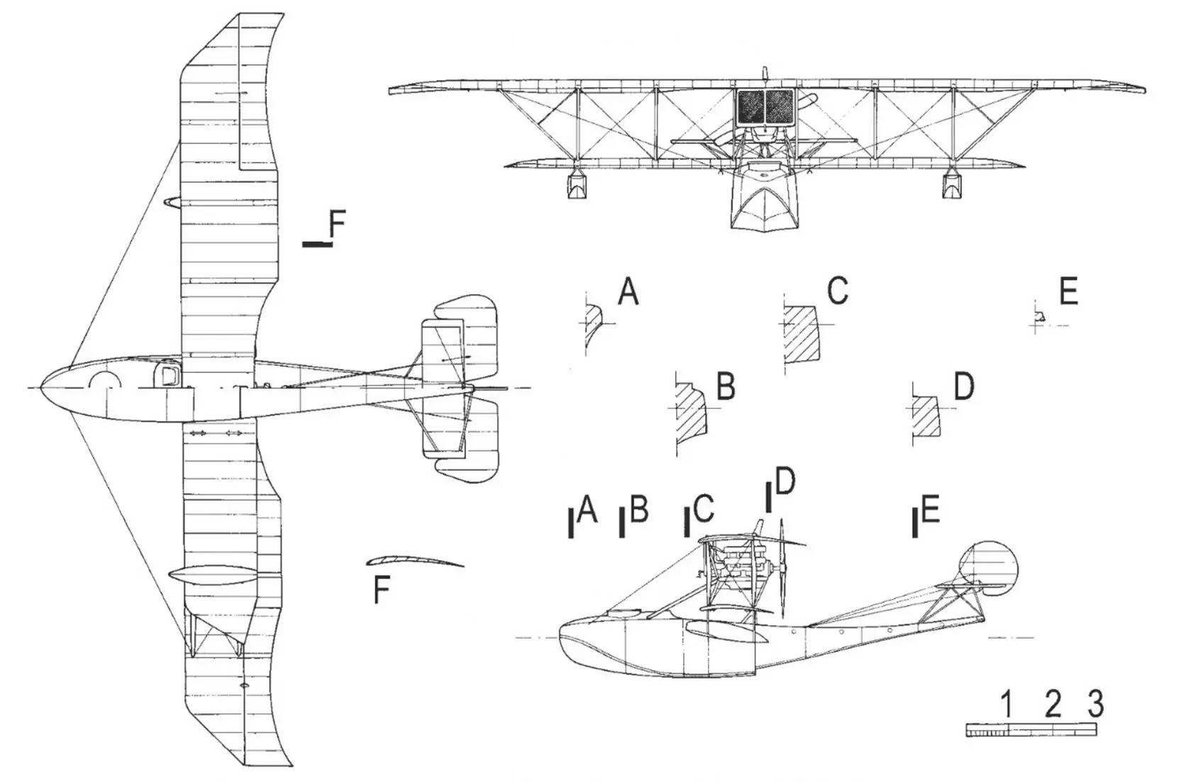 多用途飛行艇 Coutant R.M.C. 17。法國