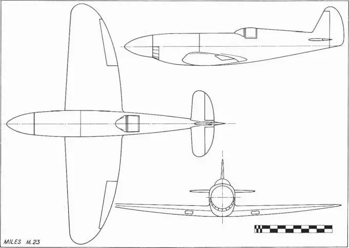 মাইলস M.23 যুদ্ধবিমান প্রকল্প। যুক্তরাজ্য