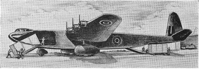 فوجی نقل و حمل کے طیارے Miles M.40 اور M.41 کے منصوبے۔ متحدہ سلطنت یونائیٹڈ کنگڈم