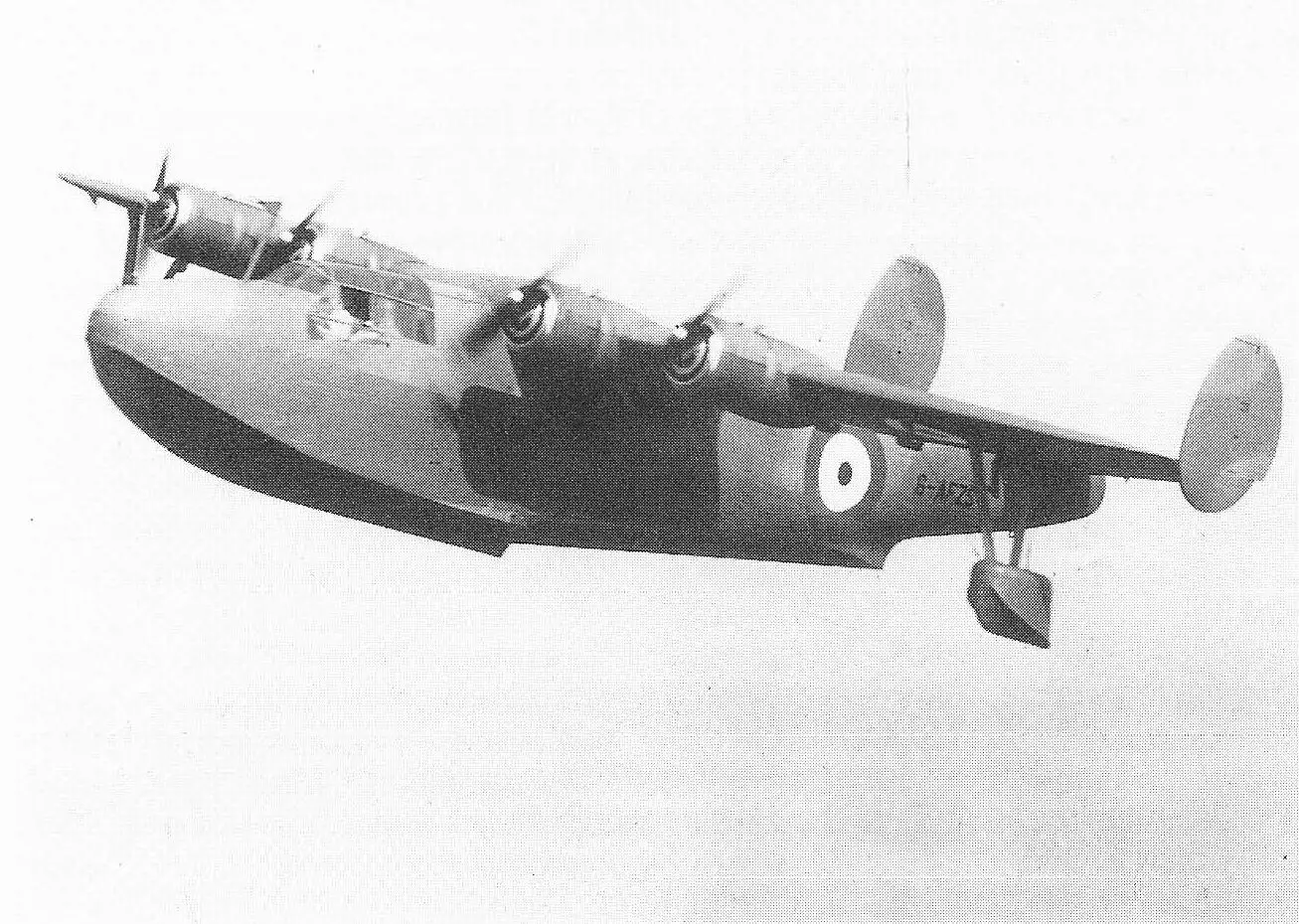 Опитен летящ кораб Saunders-Roe A.37. Великобритания