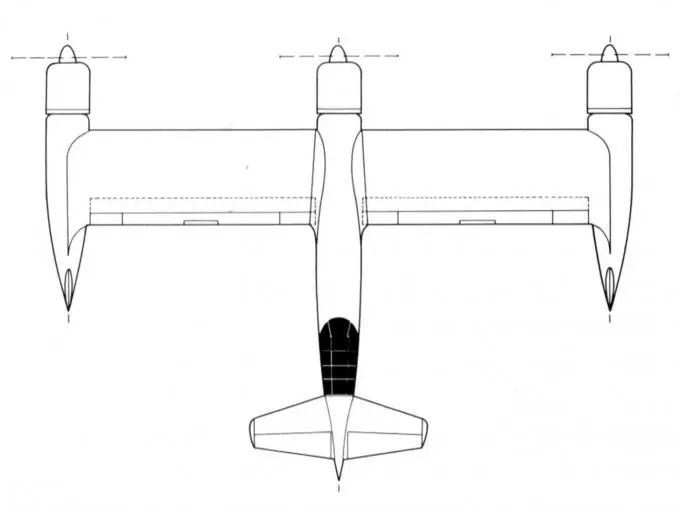 Жогорку ылдамдыктагы бомбалоочу долбоор Blohm und Voss BV P 170. Германия