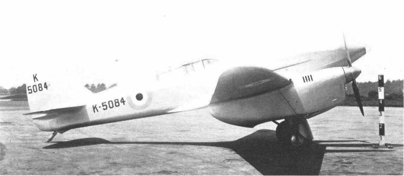 De Havilland D.H.88 Comet racerfly. Storbritannia