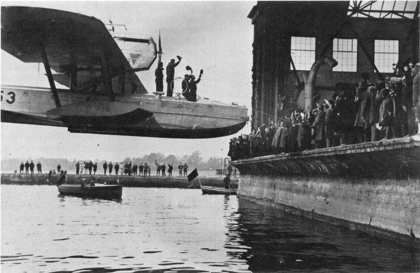 Jorden runt på en flygande båt. Flygbåten Dornier 