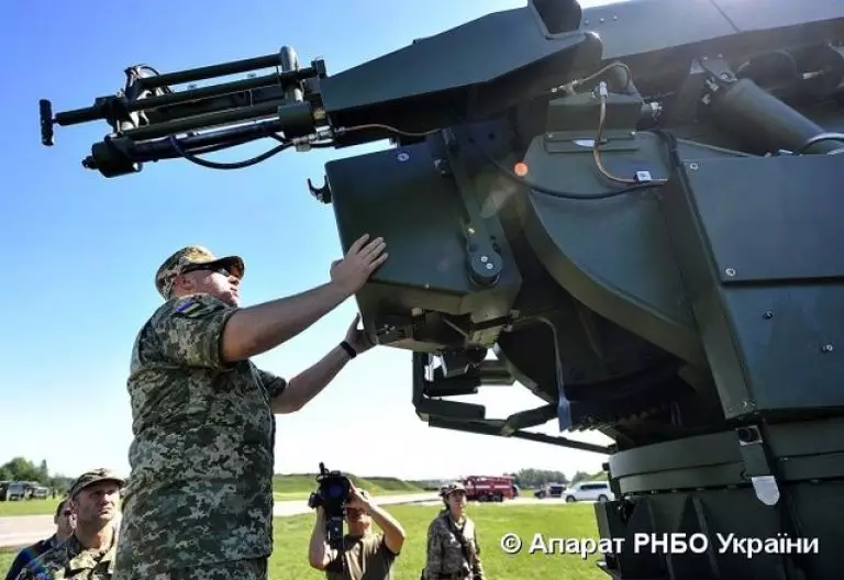 Á leiðinni til NATO. Ukrainian 155 mm sjálfknúin gabits 2c22