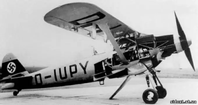 Chasseur expérimenté Focke-Wulf FW 159. Allemagne