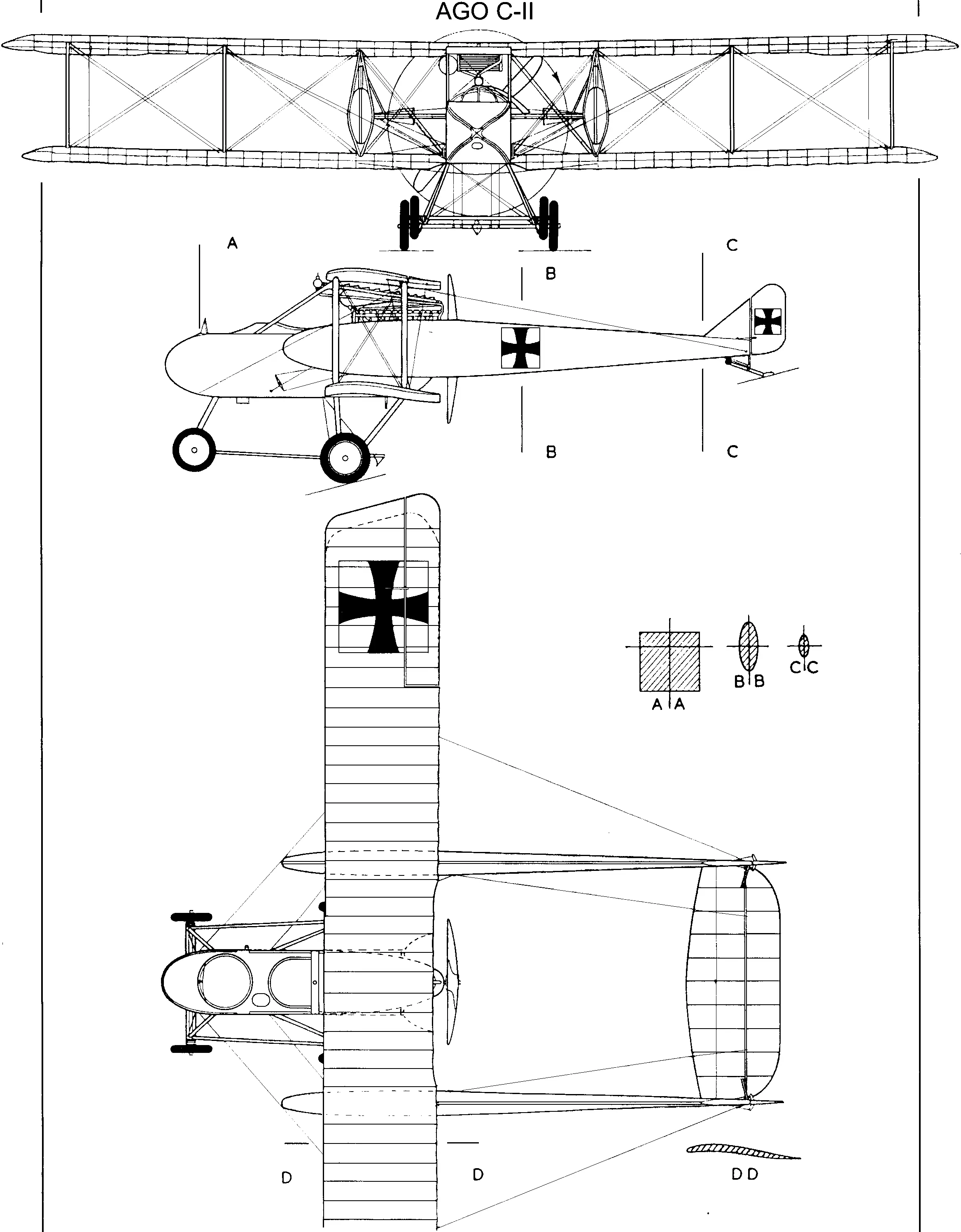 Avionë luftarakë me shumë qëllime AGO C.I. Gjermani