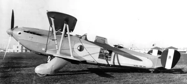 Erfarne jagerfly Caproni Ca.165. Italia