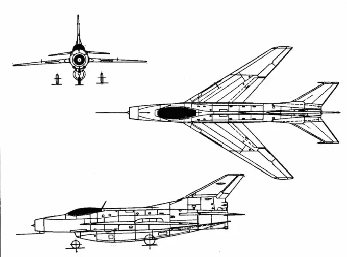 실험 전투기-요격체 E-50A의 계획