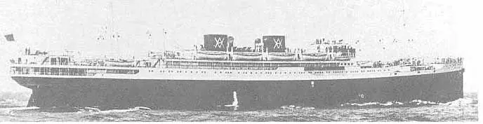 Ang mga liner ng Espanya sa fleet ng Soviet