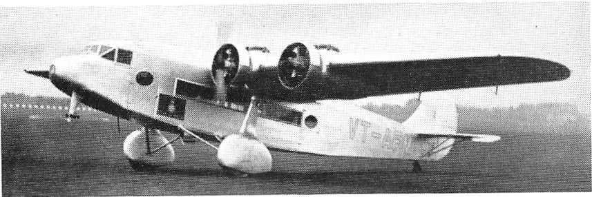 Avro 618 Ti passagerfly og dets varianter. Del 4 Passagerfly Avro 642