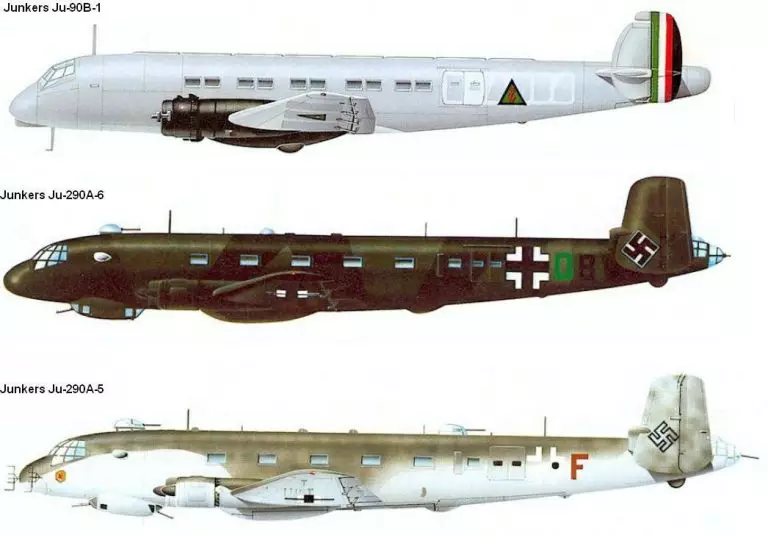 Uralbomberin kohtalon nousut ja laskut Junkersilta tai Junkers Ju.89: n pitkän kantaman raskas pommikone 48914_10