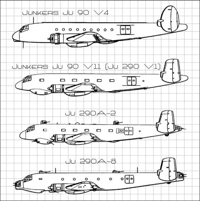 Uralbomberin kohtalon nousut ja laskut Junkersilta tai Junkers Ju.89: n pitkän kantaman raskas pommikone 48914_8