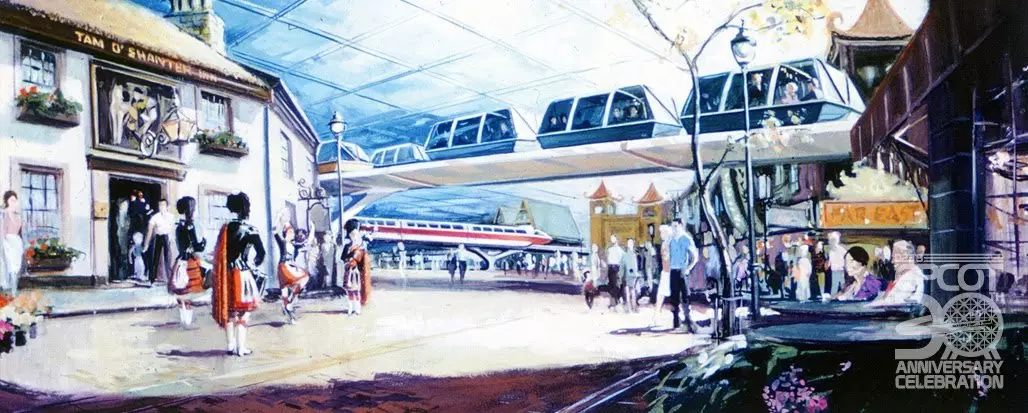 Utopie du futur de Disney. EPCOT